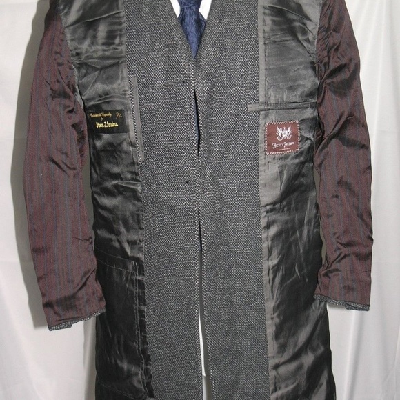 Hickey Freeman | Jackets & Coats | Hickey Freeman Bespoke Gray Birdseye ...